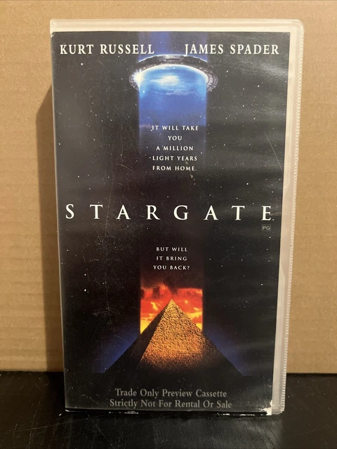 STARGATE [VHS] ROADSHOW Video Tape Sci-Fi Action 1994 PREVIEW CASSETTE B18 £24.73 - PicClick UK