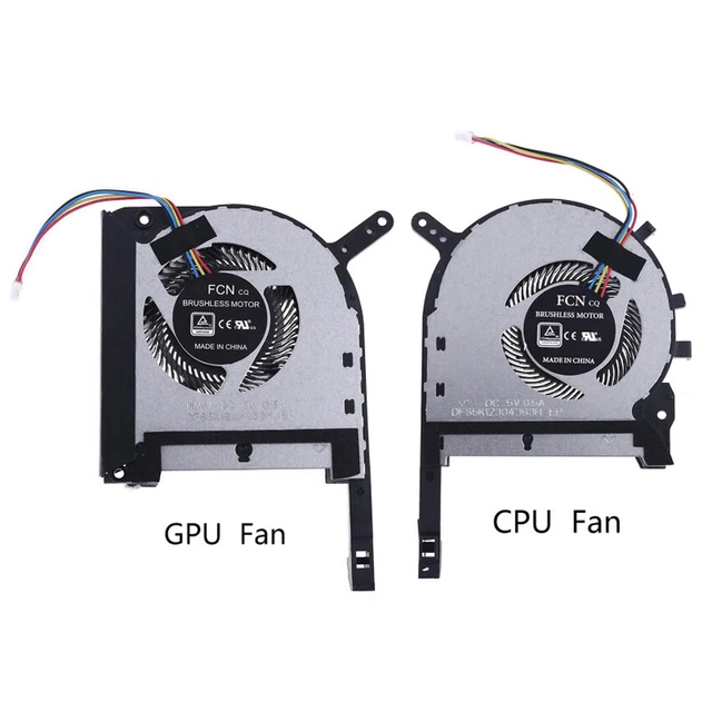 FX505 FX505GE FX505GM FX505DT FX705 CPU GPU Cooling Fan For Asus TUF ...