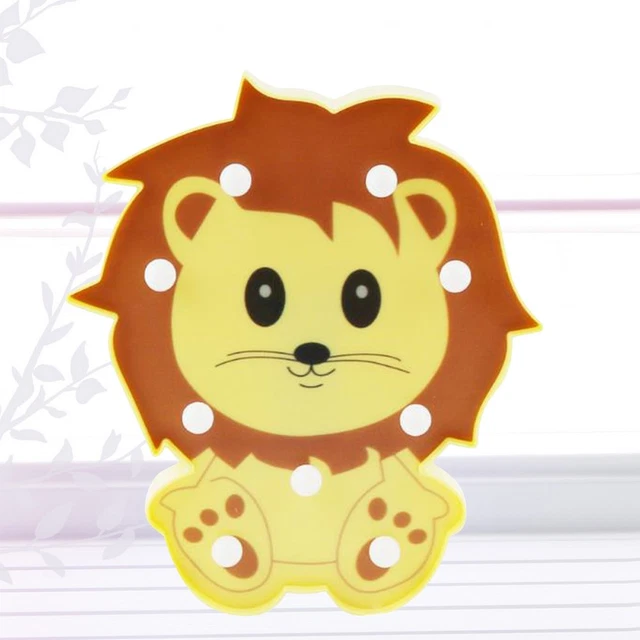 3D LION ANIMAL Night Light Letter Sign Wall Light LED Table Desk Lamp £ ...