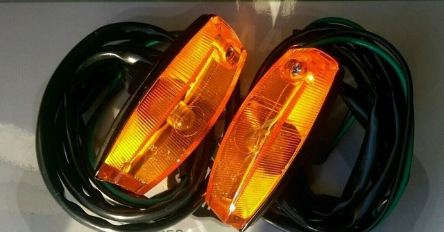 LAND ROVER DEFENDER, Range Rover Classic Side Indicator Units + Bulbs ...