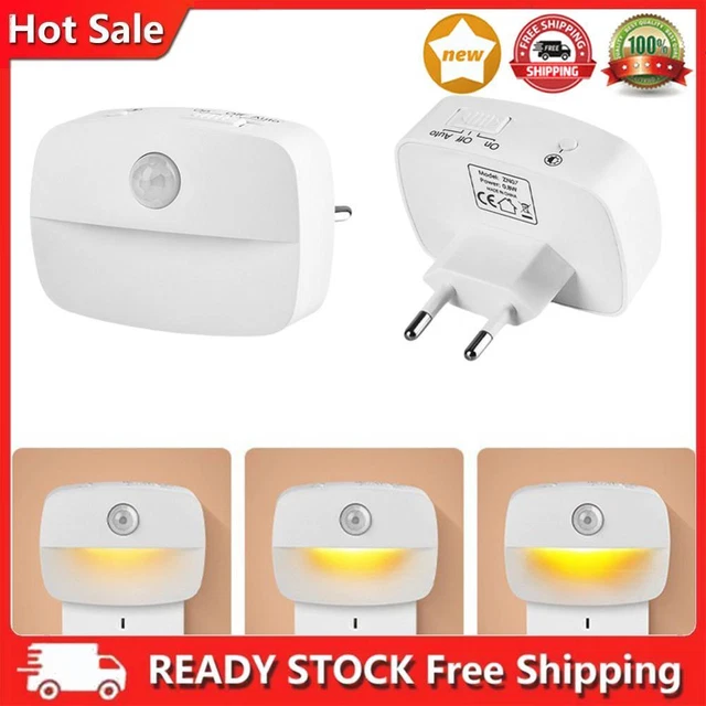 MOTION SENSOR NIGHT Light Dimmable Smart LED Night Light for Wall ...