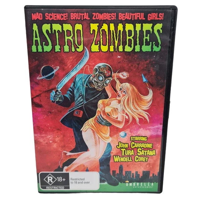 DVD ASTRO ZOMBIES JOHN CARRADINE Zombies $13.95 - PicClick AU