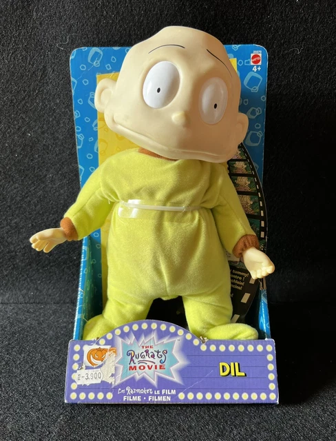 MATTEL RUGRATS THE Movie Crying Baby Dil Nickelodeon Plush 1998 MISB ...