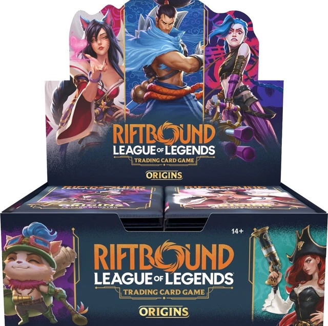 RIFTBOUND LEAGUE OF Legends TCG Origins Booster Box Display Sealed New ...