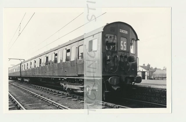 BR GREAT EASTERN Colchester Class 302 EMU 4 June 1959 BR/OPC Real Photo ...