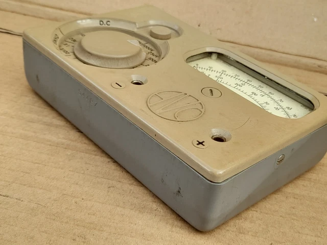 AVOMETER MULTIMINOR MK 4 + CASE AND BOOK TESTED SHOWN WORKING £18.26 ...