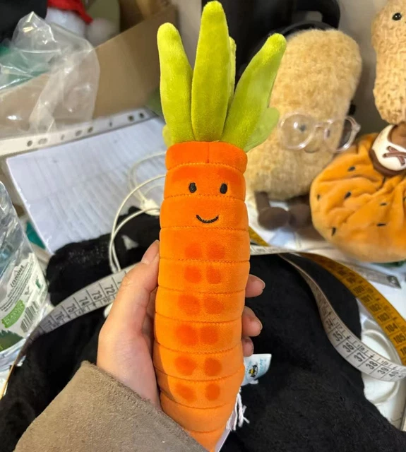 JELLYCAT VIVACIOUS VEGETABLE: Carrot New Product with Label and Dust ...