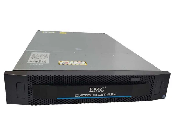 EMC SKYDPE DATA Domain 12-Bay SAS Storage Array, w/ 9x HDD Trays, 2x ...