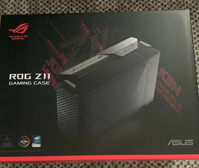 ASUS ROG Z11 Mini-ITX/DTX Mid-Tower PC Gaming Case Brand New Unopened ...