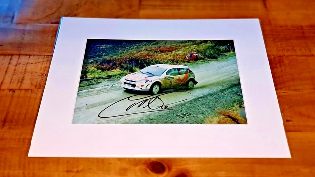 COLIN MCRAE | Ford Focus World Rally Car | Signed Print | Rallying ...