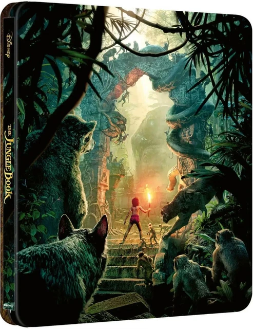 THE JUNGLE BOOK (Neel Sethi) 4K Ultra HD Blu-ray Disc, Steelbook NEU+OVP U.K. EUR 49,99 ...