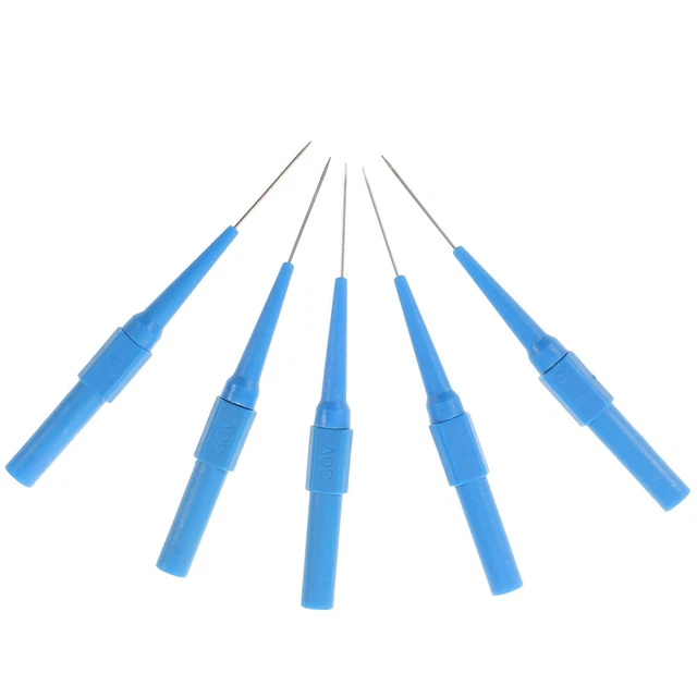 5PCS PRECISION MULTIMETER Detection Probes Piercing Needle Test Probes ...