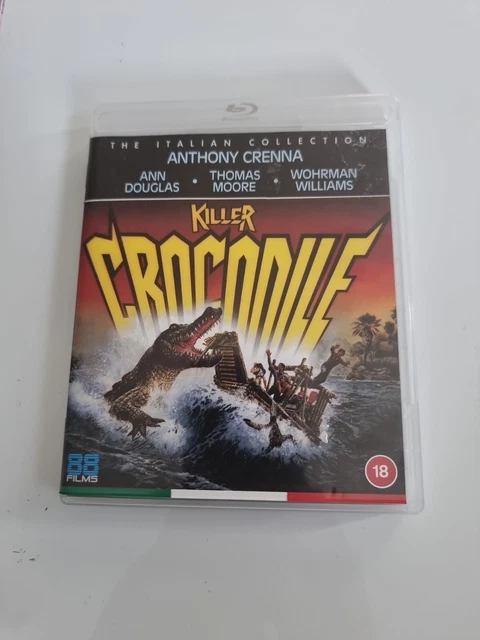 KILLER CROCODILE (BLU-RAY) Richard Anthony Crenna, Pietro Genuardi ...
