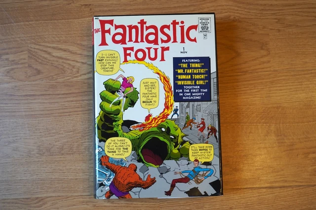 FANTASTICI QUATTRO OMNIBUS Vol. 1 di Jack Kirby & Stan Lee - Marvel Comics EUR 133,74 - PicClick IT