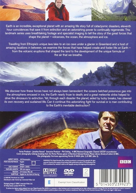 EARTH THE POWER OF THE PLANET DVD Movie Film New Sealed UK Release R2 ...