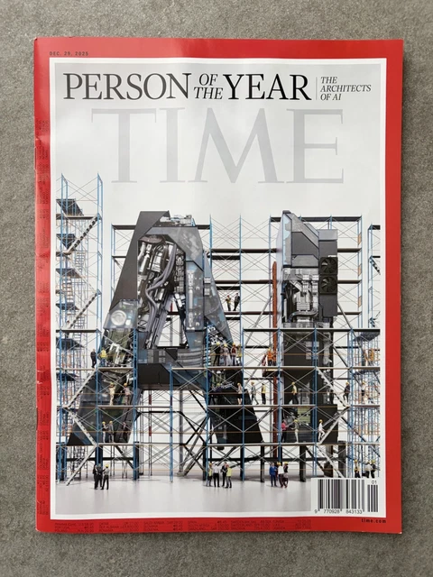 TIME MAGAZINE PERSON Of The Year 2025 The Architects Of AI £39.24 ...