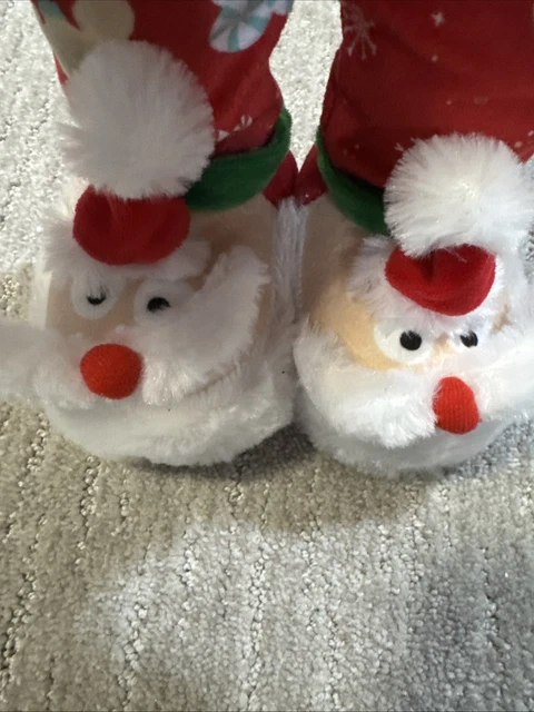 DISNEY CHRISTMAS MICKEY Mouse 19” Stand Up Greeter In Pajamas Slippers ...