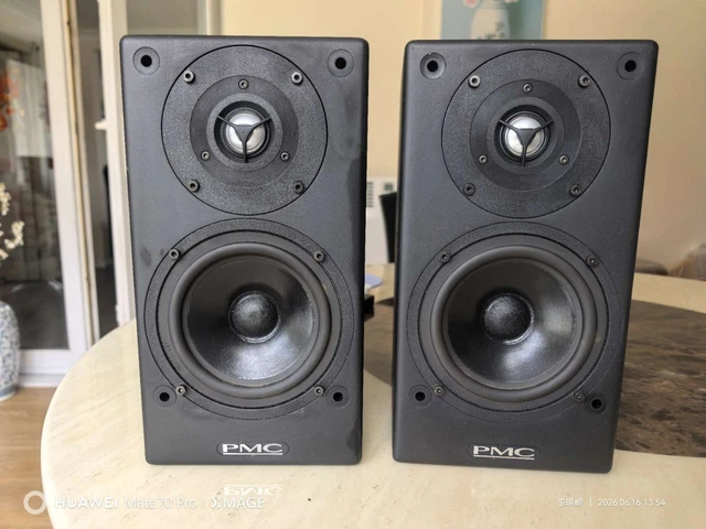 PMC DB1 BOOKSHELF Speaker Black 100W £394.30 - PicClick UK