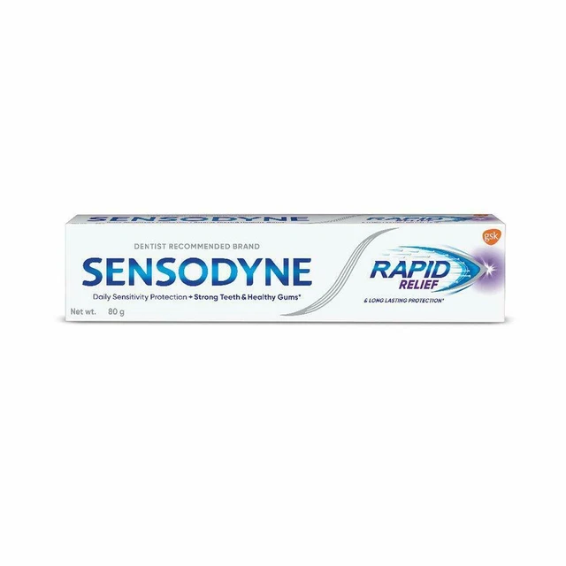 SENSODYNE DENTIFRICE : Rapide Soulagement Sensible Toothpaste.for ...