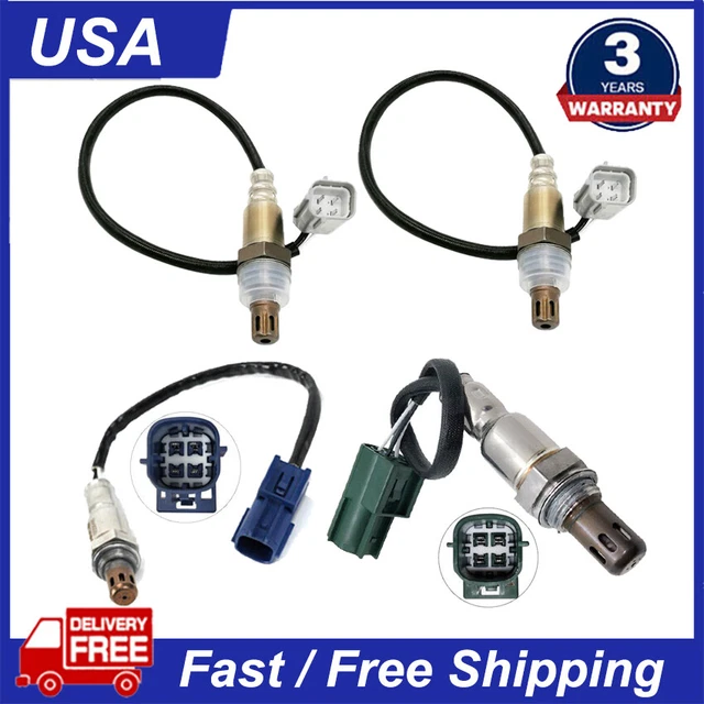 4PCS 02 OXYGEN O2 Sensor Upstream + Downstream For 2007 Nissan Frontier ...