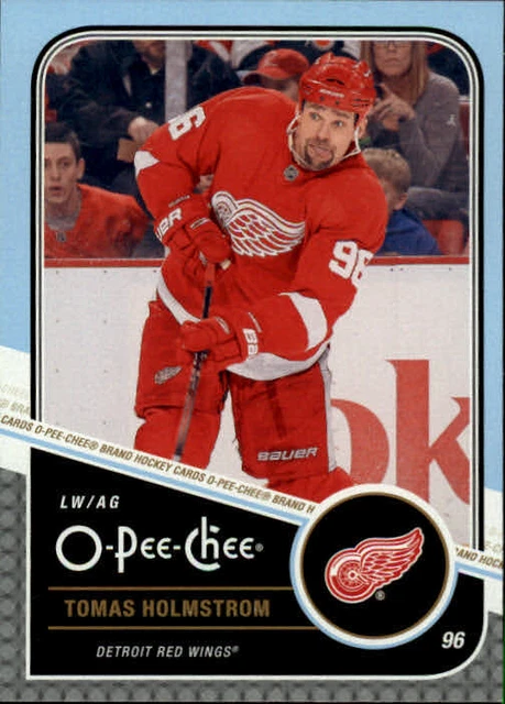 CARTE DE HOCKEY 2011-12 O-Pee-Chee Red Wings #36 Tomas Holmstrom EUR 1 ...