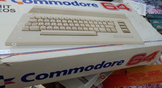 COMMODORE 64 II C64 C (+ Netzteil, 2 Disk, 2 Man, TVC) OVP works 8-bit computer EUR 149,99 ...