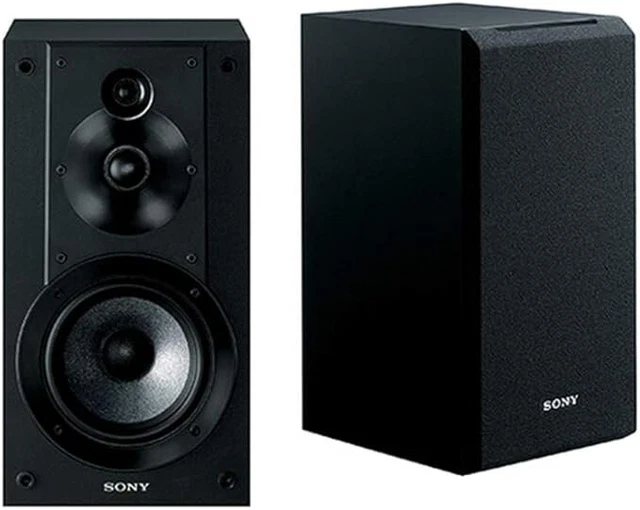 SONY SS-CS5 3-WAY 3-Driver Bass Reflex Stereo Bookshelf Speakers New ...