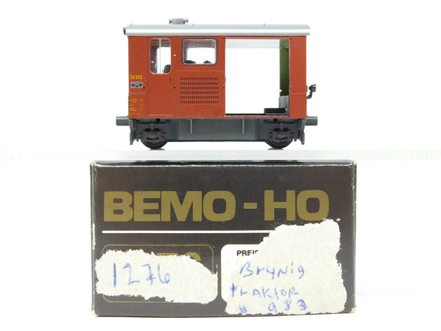 HOM GAUGE BEMO 1276 SBB Swiss Federal Diesel Shunting Locomotive #Tm ...