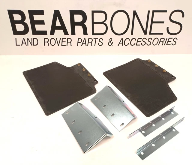 RANGE ROVER CLASSIC Front Mud Flaps & Brackets MXC5587 392678 392679 £ ...