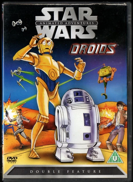 STAR WARS ANIMATED Adventures Droids DVD 80s Animation Films £2.99 ...