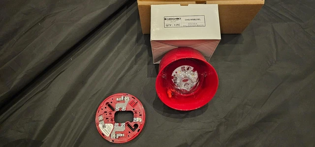 HOCHIKI ANALOGUE WALL Sounder Beacon CHQ-WSB2/WL Includes Mounting Base ...