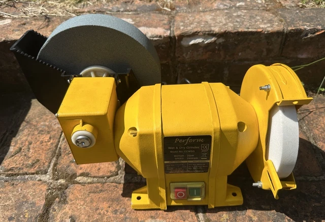 AXMINSTER CCWSG (MD150/200Q) 150/200mm Dry & Wetstone Bench Grinder ...