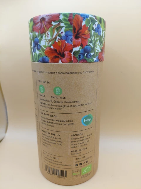 NEW SEALED RHEAL Balance Tonic Superfood 150g BBE 17/7/24 Powder Gluten ...