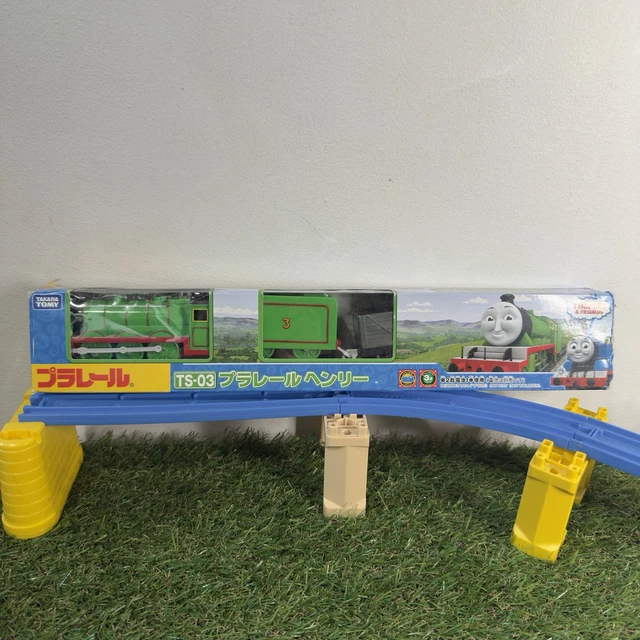TOMY PLARAIL TRACKMASTER BOXED Henry TS-03 Thomas The Tank Engine EXTREMELY RARE £57.87 ...