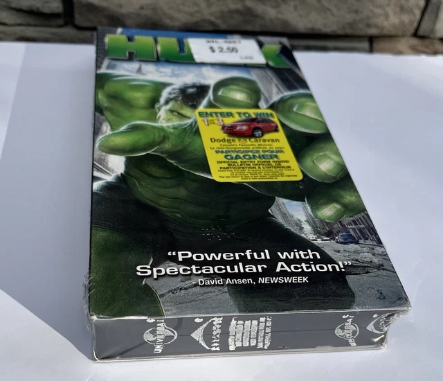 THE HULK VHS 2003 Eric Bana Jenifer Connelly Nick Nolte Lou Ferigno ...