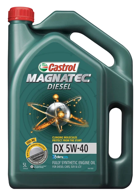 CASTROL MAGNATEC 5W-40 Diesel DX Full Synthetic Engine Oil 5L 3383629 ...