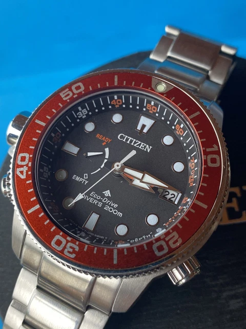 CITIZEN AQUALAND PROMASTER Eco- Drive BN2039-59E Orologio subacqueo con ...