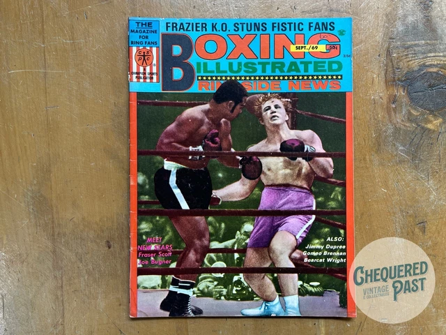 VINTAGE SEP 1969 'Boxing Illustrated' Magazine Joe Frazie Fraser Scott ...