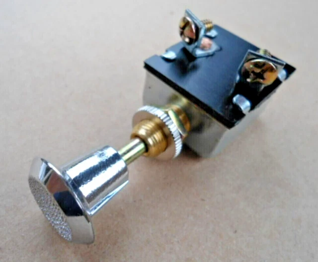 ON-OFF 2 POSITION Push/Pull Switch! For Classic Vehicles - Car Pickup ...