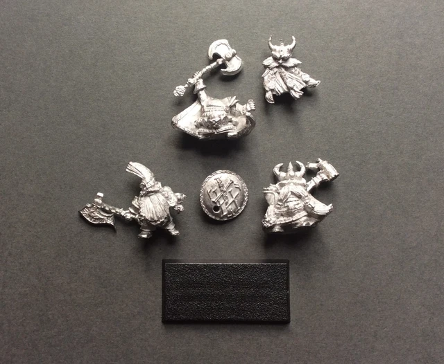 WARHAMMER FANTASY DWARF 30th Anniversary King Grombrindal, Gotrek & Bugman £49.99 - PicClick UK
