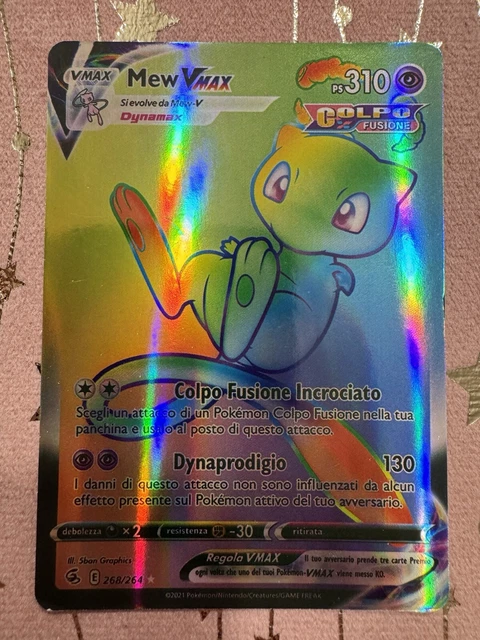CARTA POKEMON 268-264 Mew VMAX Rara Segreta (IT) – MINT EUR 10,00 ...