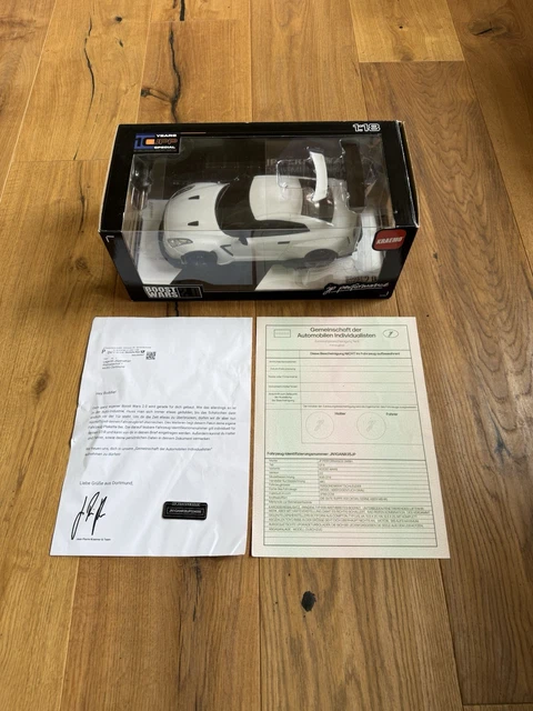 JP PERFORMANCE \ Kraemo \ Nissan GTR 35 1:18 Modellauto + Fahrzeugbrief ...