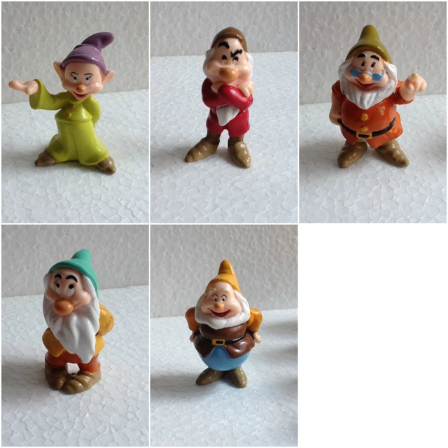PERSONAGGI BIANCANEVE E I Sette 7 Nani Disney Panini 2001 Nuovi EUR 3 ...
