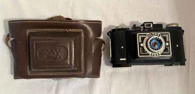 ANTIQUE VINTAGE ULTRA Fex Camera + Original 1950s Case £26.03 - PicClick UK