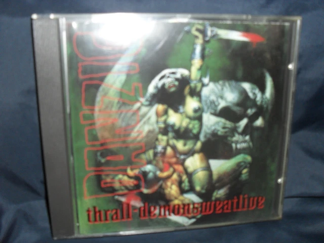 DANZIG THRALL DEMONSWEATLIVE CD/EP ORIGINAL 1993 Def American 9 45286-2 ...
