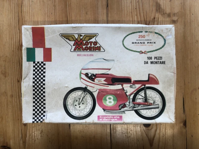 PROTAR 1/9 MOTO Morini 250cc Single Cylinder Grand Prix Motorcycle Model Kit 102 £99.99 ...