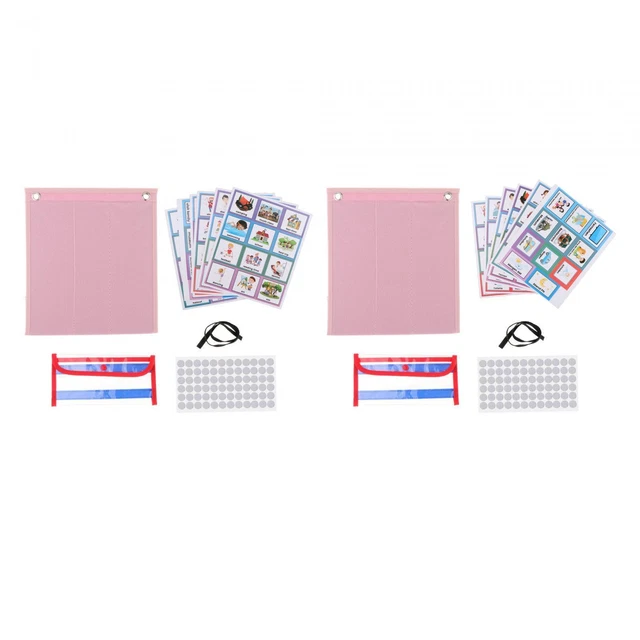 DAILY VISUAL SCHEDULE for Kids, Routine Cards, Chore Chart for Home £17 ...