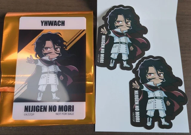 LOT DE 3 cartes autocollantes transparentes Bleach Yhwach, article ...
