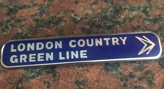 LONDON COUNTRY/GREEN LINE Bus Driver/Conductor Uniform Badge Nbc ...