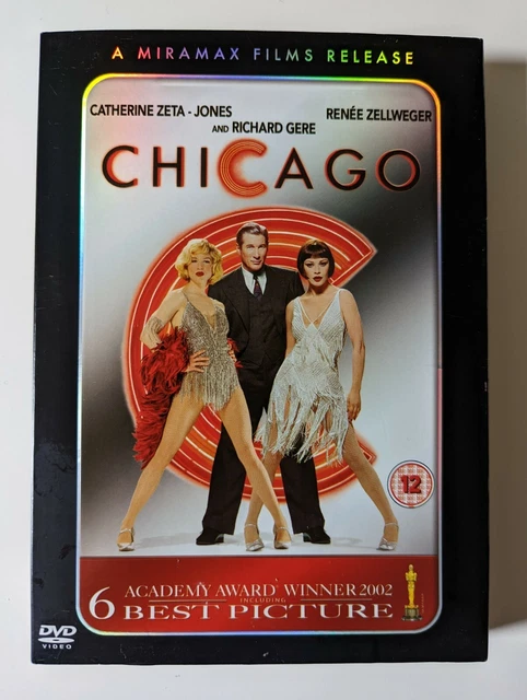 CHICAGO (2002) DVD - Renée Zellweger, Catherine Zeta-Jones and Richard ...